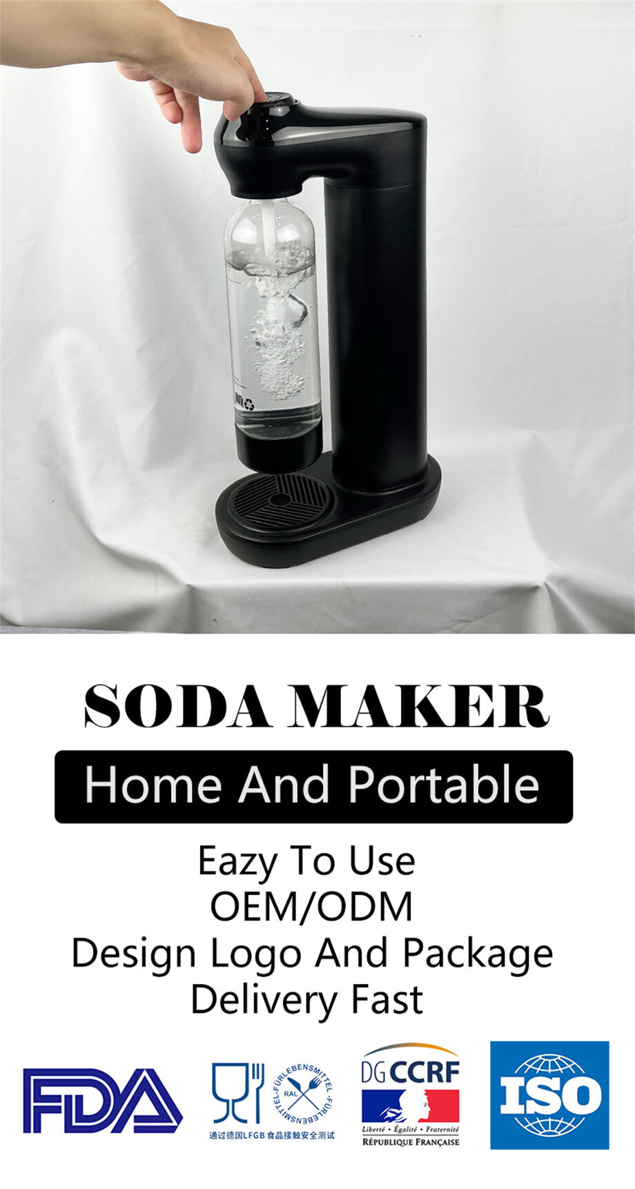 Stainless Steel Commercial Soda Maker And Soda Water Machine Soda Maker And Sparkling Water ...