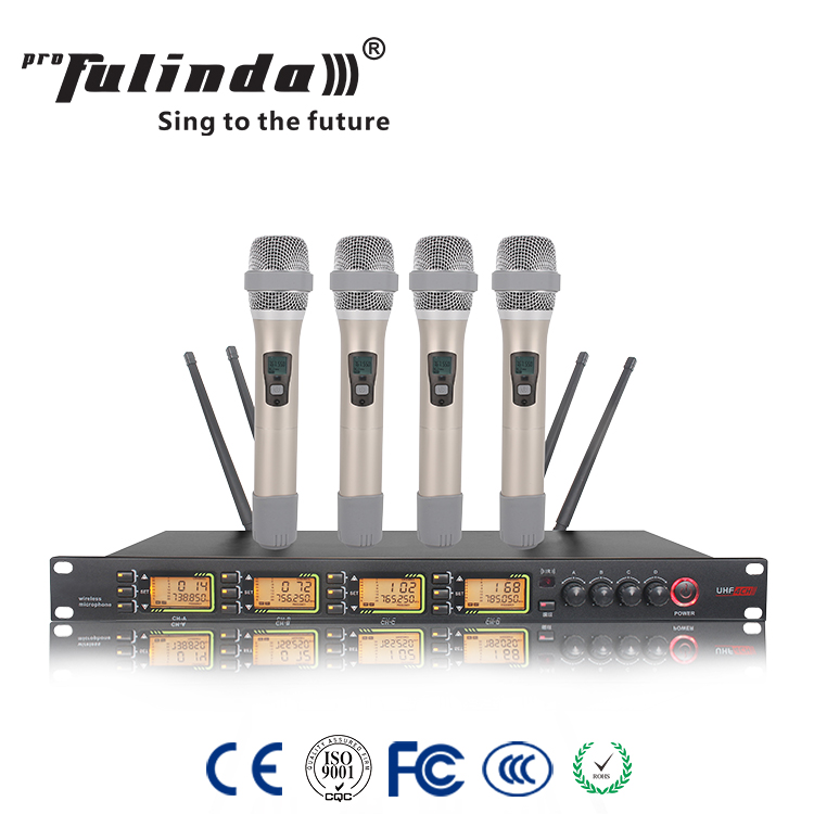 Hot Sale Cheap Price Uhf Auto Tune Wireless Microphone System Wireless ...