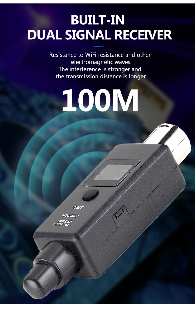 Buy China Wholesale Professional Uhf Wireless Xlr Speaker Transmitter ...