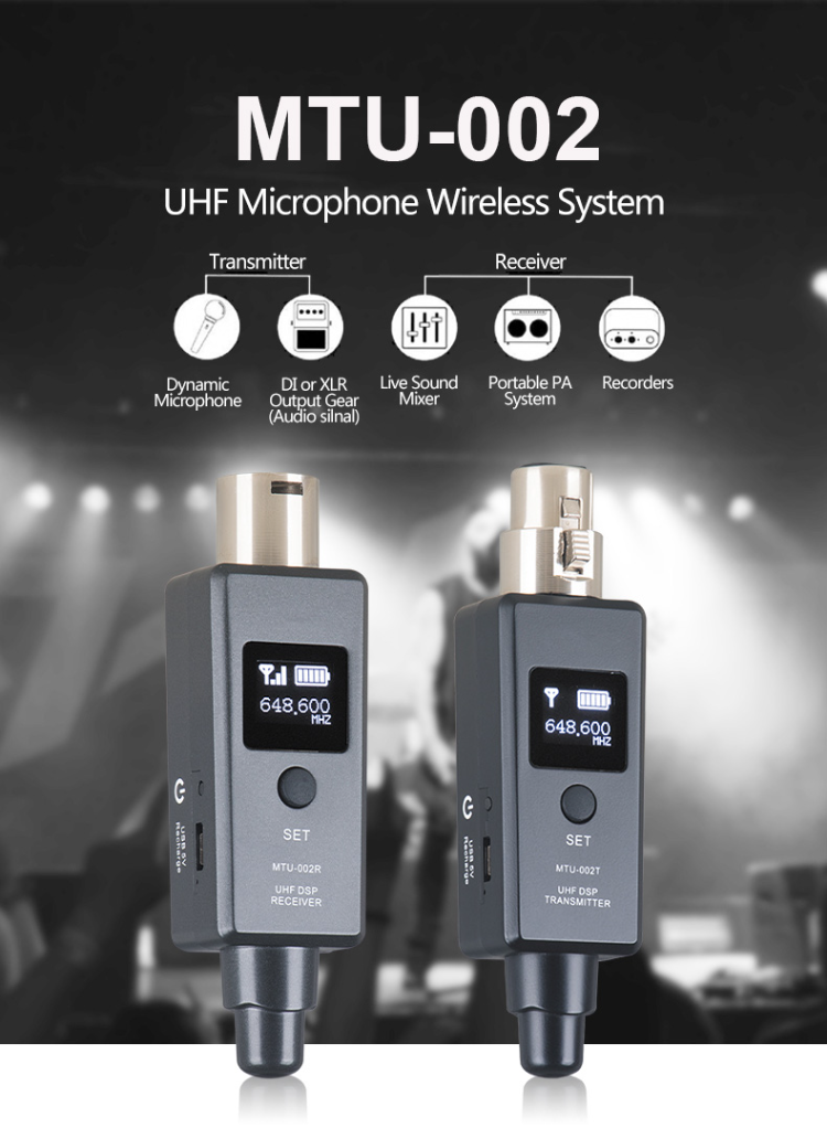 Buy China Wholesale Professional Uhf Wireless Xlr Speaker Transmitter ...