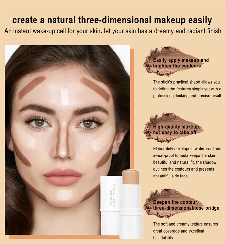 Buy Wholesale China Makeup Cream Contour Cosmetics Manufactures Pink ...