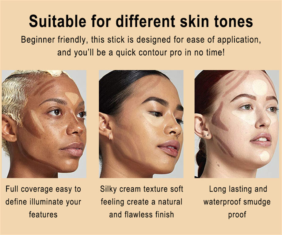 Buy Wholesale China Makeup Cream Contour Cosmetics Manufactures Pink ...