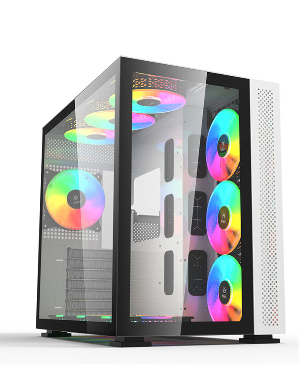 Soeyi Black White Pink Multiple Radiators 360mm 280mm Liquid Cooler ...