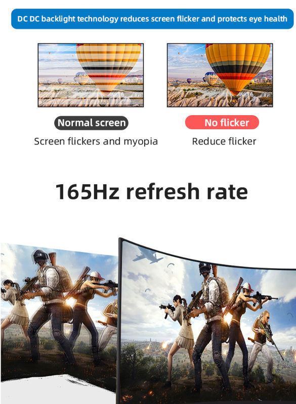 New Hopestar Hd27s Ultra Slim Desktop 144 Hz Monitor 27 Inch Monitor 2k ...