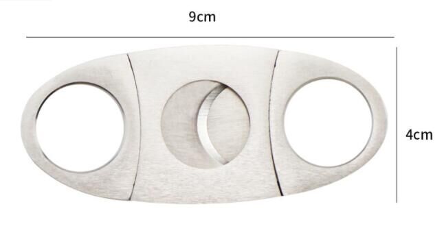 Rectangle Stainless Steel Cigar Cutters With Customized Packing Laser ...