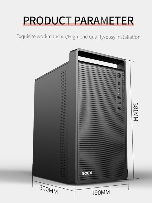 Buy Wholesale China Soeyi Pc Casing Oem/odm Mid Tower Desktop Cpu ...