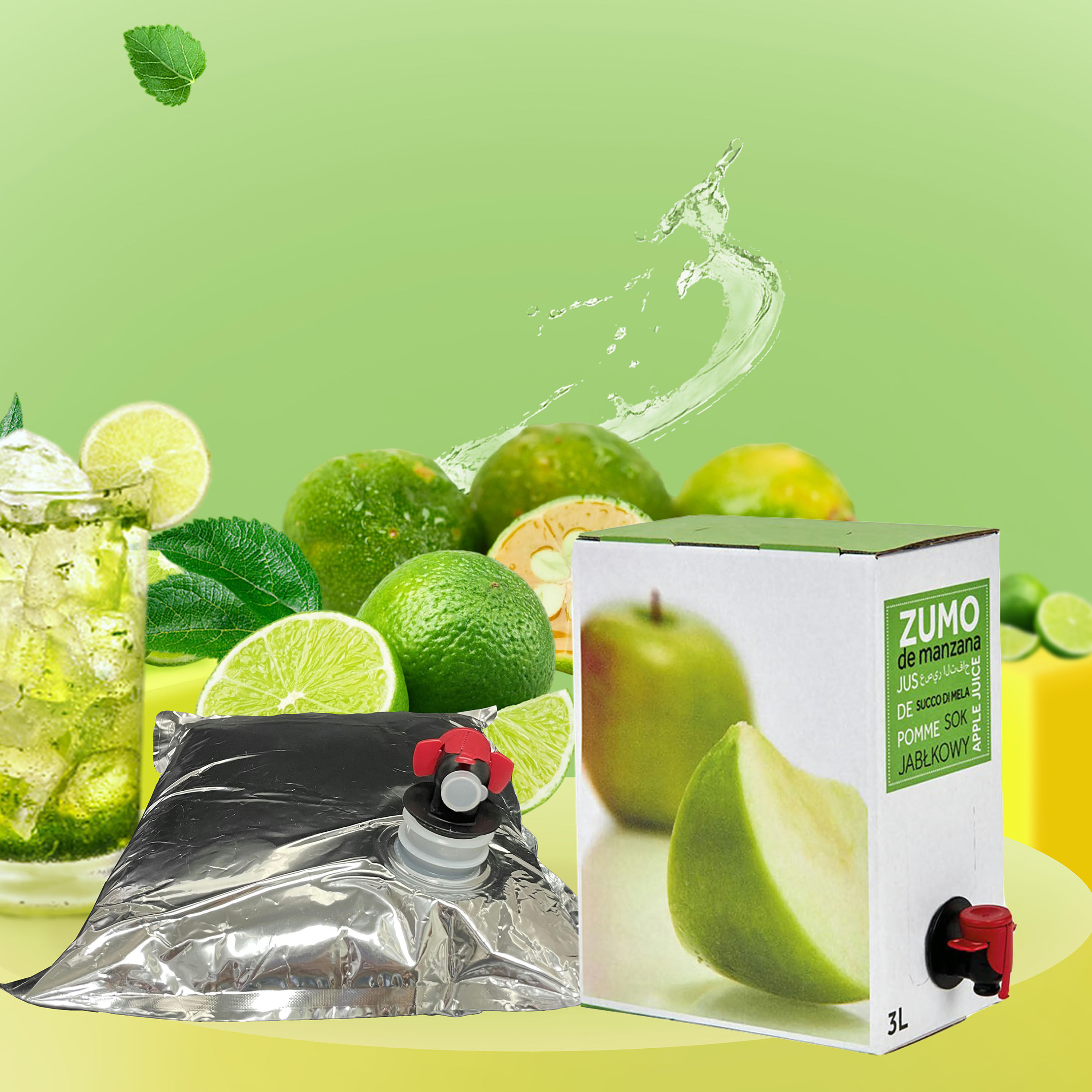 Buy Wholesale China 3l 5l 20l Aseptic Food Grade Aluminum Metallic ...