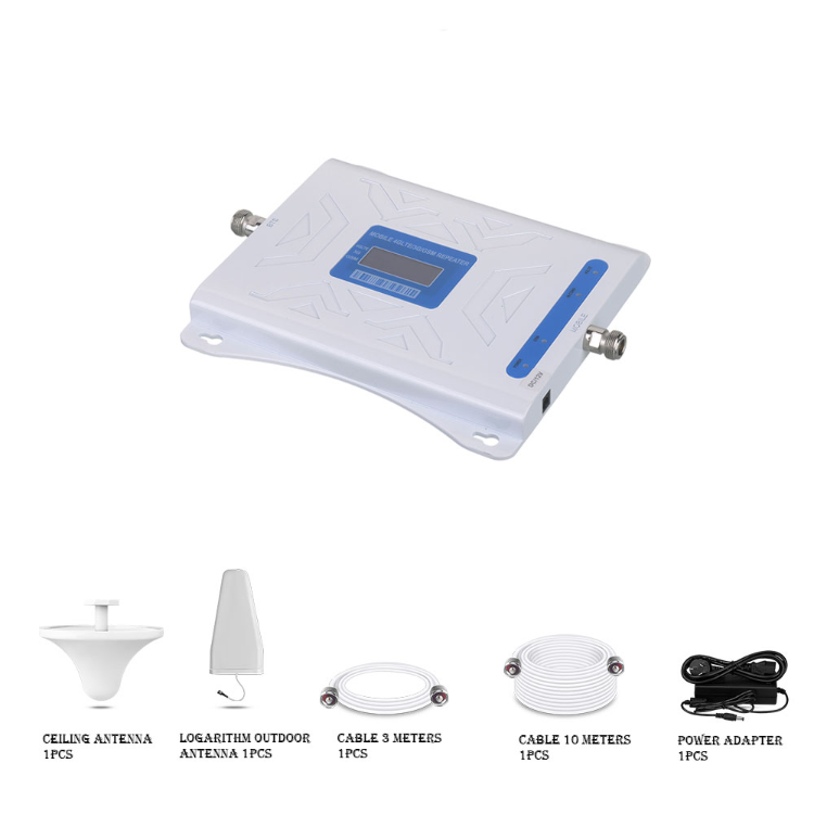 4g Signal Booster 900/1800/2100mhz Tri Band Lte Gsm Network Cellphone ...