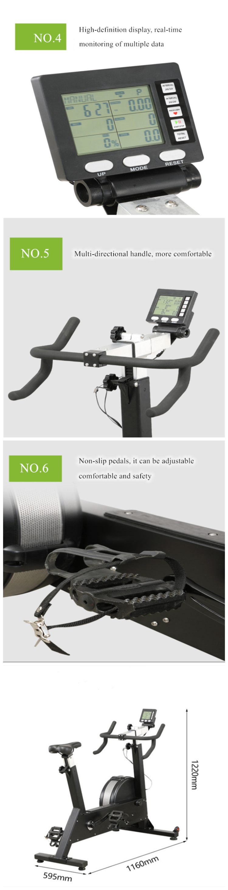 Buy Wholesale China Gym Fitness Cycling Exercise Spinning Magnetic Spin ...