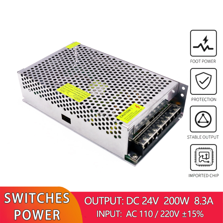 Buy Wholesale China Dc24v 200w 8.3a Led Lighting Universal Voltage ...