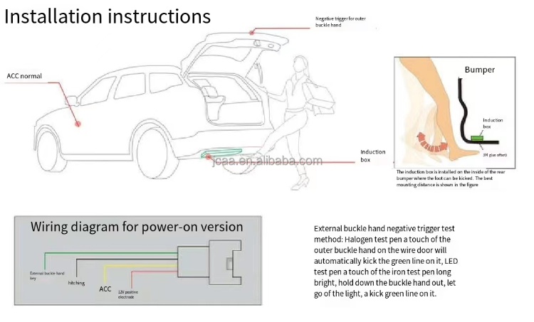 Bulk Buy China Wholesale Foot Sensor Lc300 Electric Tail Gate For Lc300 ...