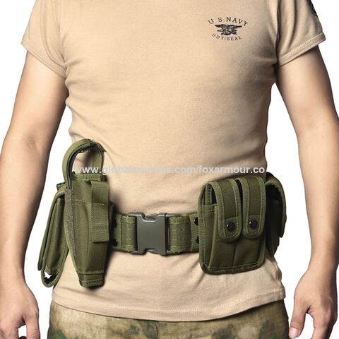 Tactical Multifunctional Belt Duty Belts With Pouches Expore China Wholesale Tactical Belt and Multifunctional Belt Belt Pouch Police Duty Belt Globalsources