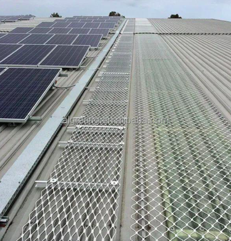 Roof Safety Aluminum Expanded Mesh Grating Walkway - Buy China ...