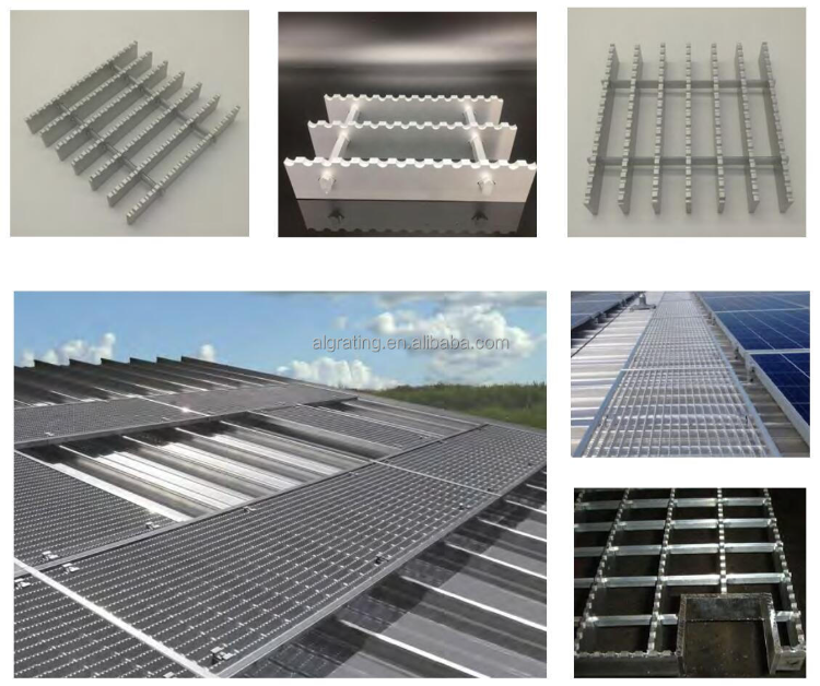 Roof Safety Aluminum Expanded Mesh Grating Walkway - Buy China ...