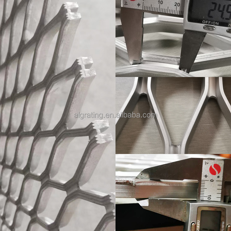 Roof Safety Aluminum Expanded Mesh Grating Walkway - Buy China ...