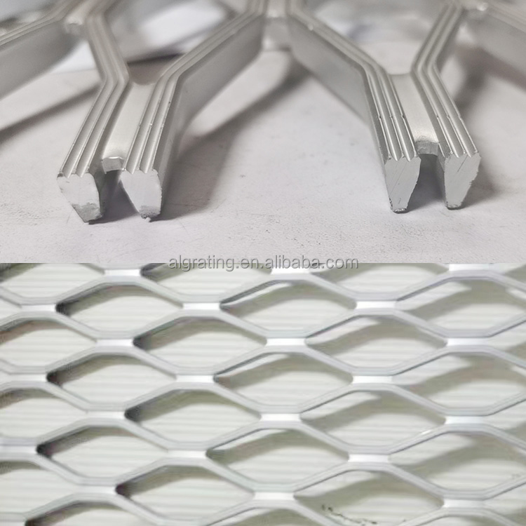 Roof Safety Aluminum Expanded Mesh Grating Walkway - Buy China ...