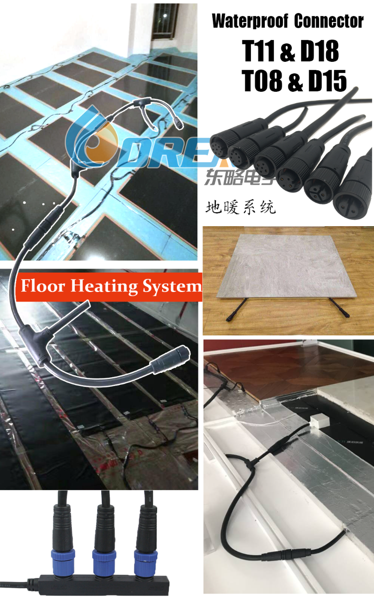 Buy Wholesale China Factory M12 Electrical Wire Connector Ip68 Male To ...