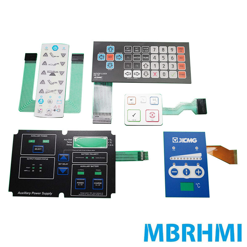 Industrial Controller Aluminum Panel For Membrane Keypad Backer, Custom ...