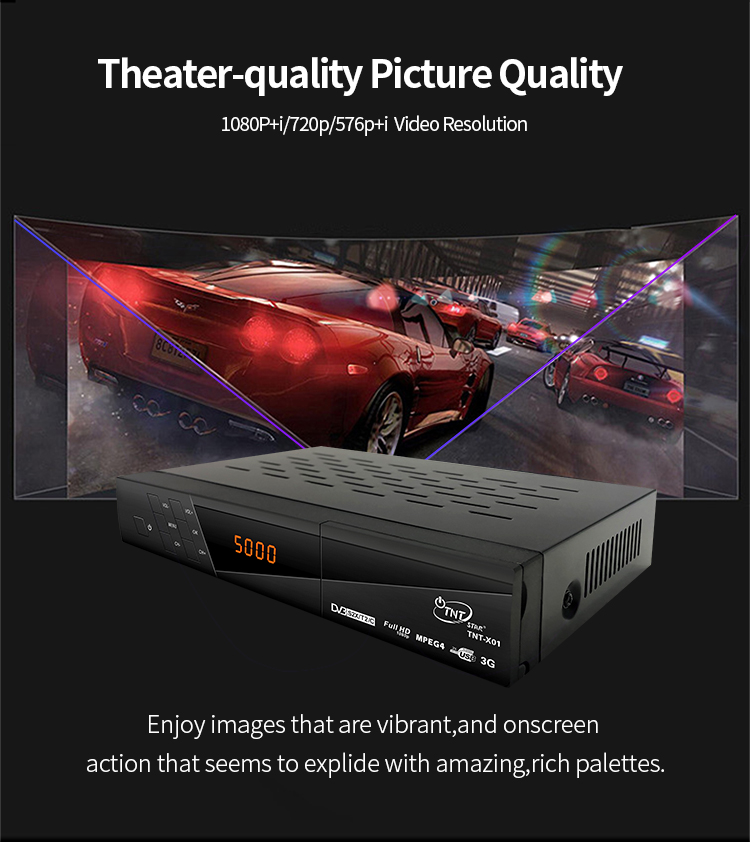 Tntstar Tnt-x01 New Analog To Digital Set Top Box Converter Dvb-t2 ...