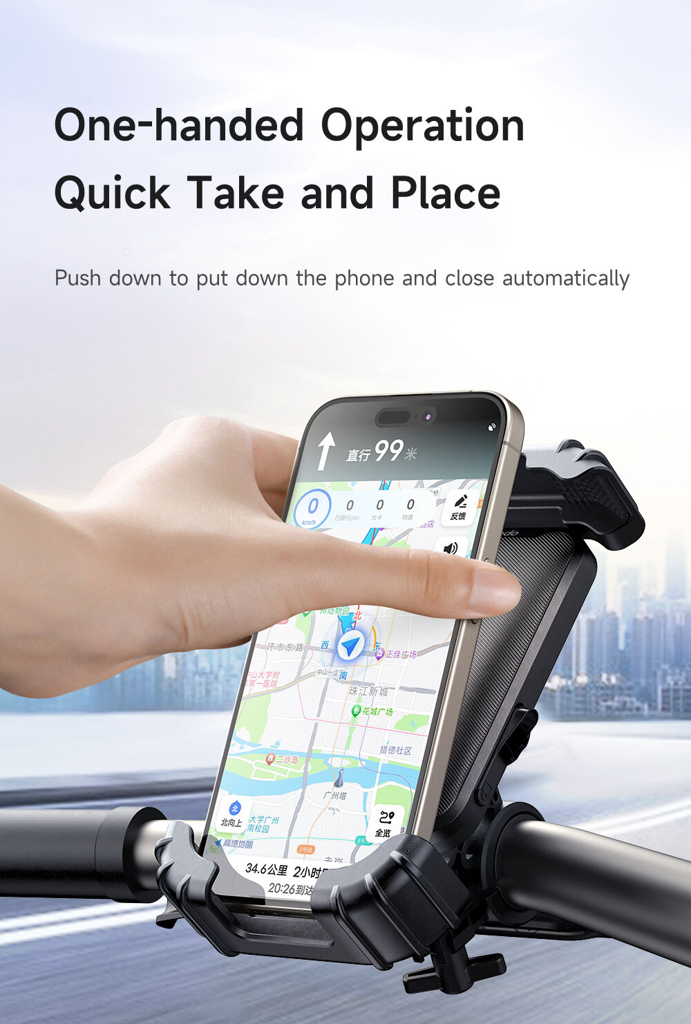 Buy Wholesale China Mcdodo 524 Bicycle Bike Phone Holder 4.2-6.5" Cell ...