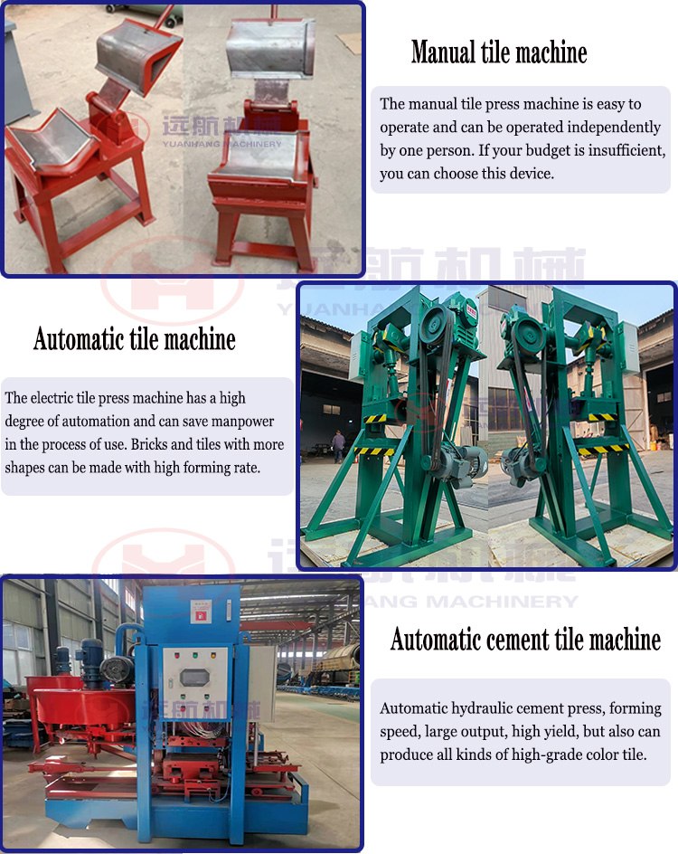 Corrugated Roof Tile Press Cement Concrete Plastic Tile Glazed Polished ...