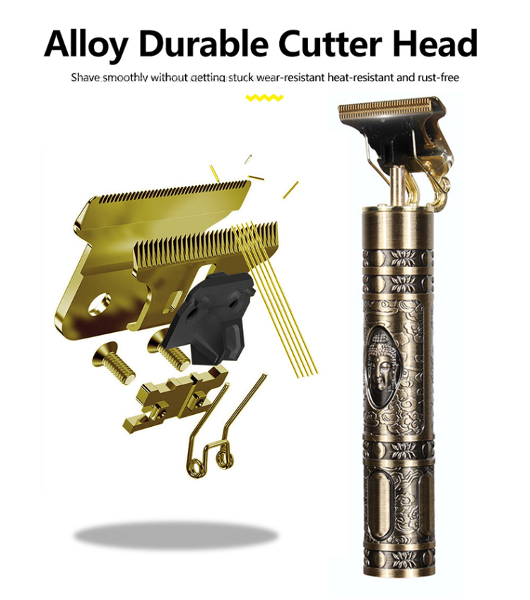 Vintage T9 Dragon Phoenix Buddha Electric Hair Trimmer Cordless ...