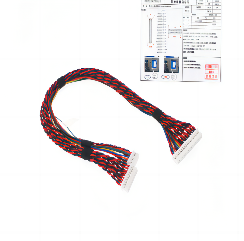 Factory Customized 2.0mm Wire Harness Cable Assembly Terminal Connector ...