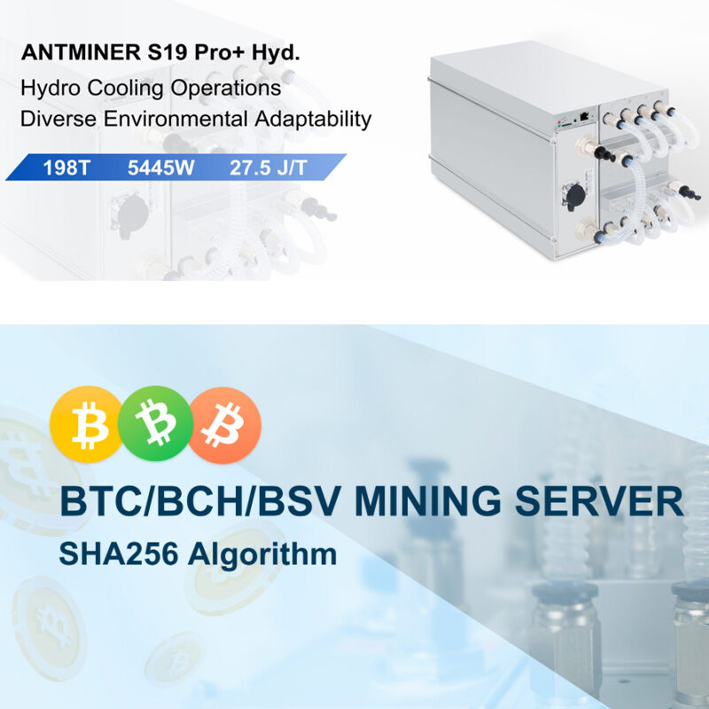 Buy Wholesale China Bitmain Hydro-cooling Antminer S19 Pro 110t S19 ...