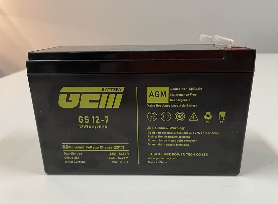 Buy Wholesale China Gem Gs 12-17 Sealed Rechargeable Battery 12v 17ah 20hr For Alarm Security ...