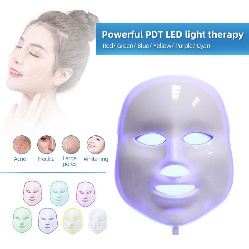 Buy Wholesale China Bowket 7 Color Led Face Mask Led Maske Face ...