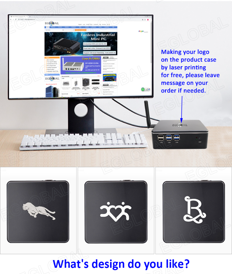 Buy Wholesale China Cheap Mini Pc 2955u 2.0ghz Dual Core Lan Port Pc Hd ...