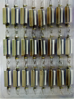 57ge Cn Series Ddk Female Dip Type Centronic Connector, 50 36 24 14 Pin ...