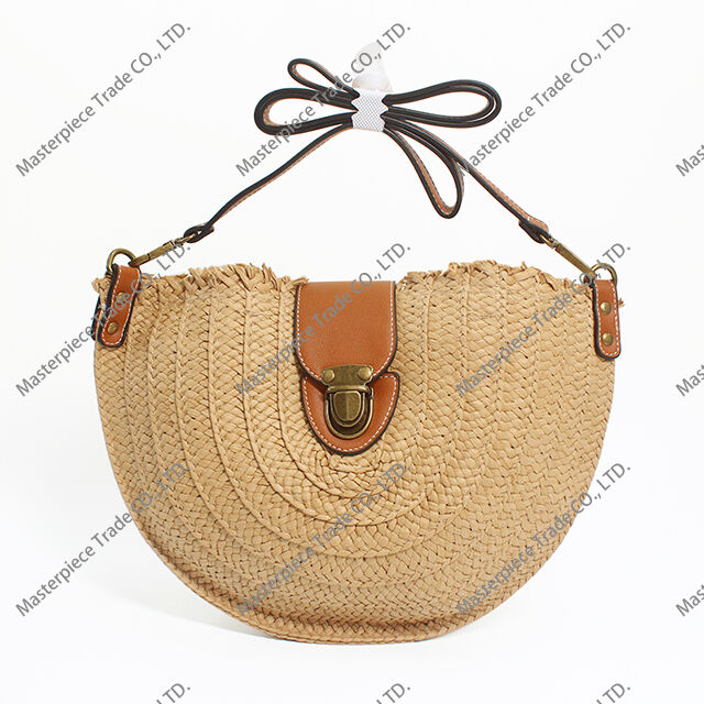 Custom Bag Factory Direct Sales Fashion Straw Woven Bag Summer Beach ...