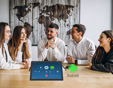 Android 10.1inch Touch Screen Intelligent Conference Control Tablet For ...