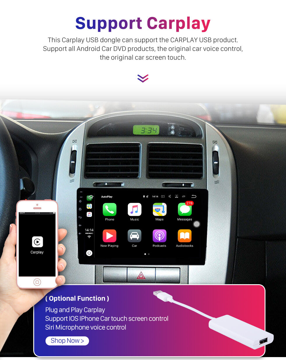 Buy Wholesale China Car Android10.0 9 Inch Touch Screen Car Dvd Player ...