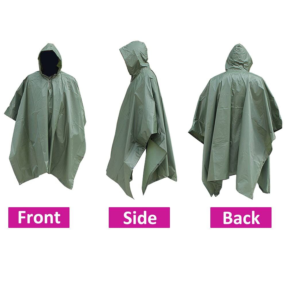 Buy Wholesale China Waterproof Hooded Poncho Camo Waterproof Raincoat ...