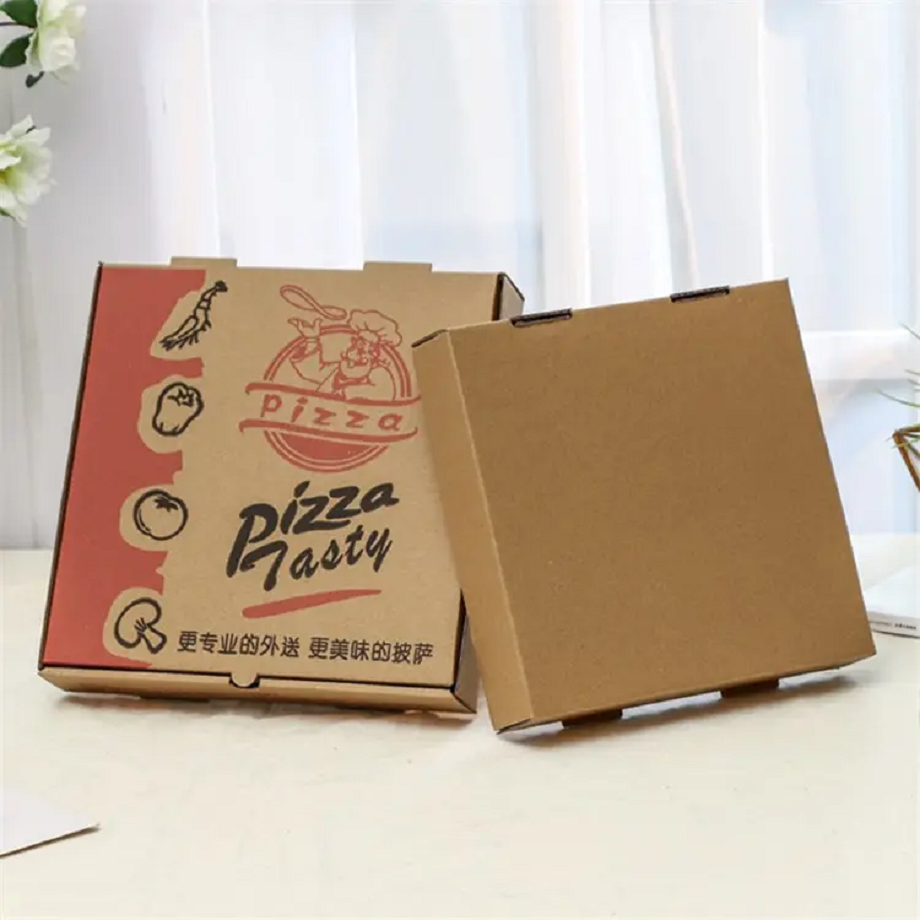 Bulk Buy China Wholesale Pizza Boxes Kraft Paperboard Pizza Packaging ...