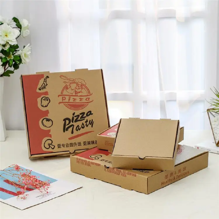 Bulk Buy China Wholesale Pizza Boxes Kraft Paperboard Pizza Packaging ...