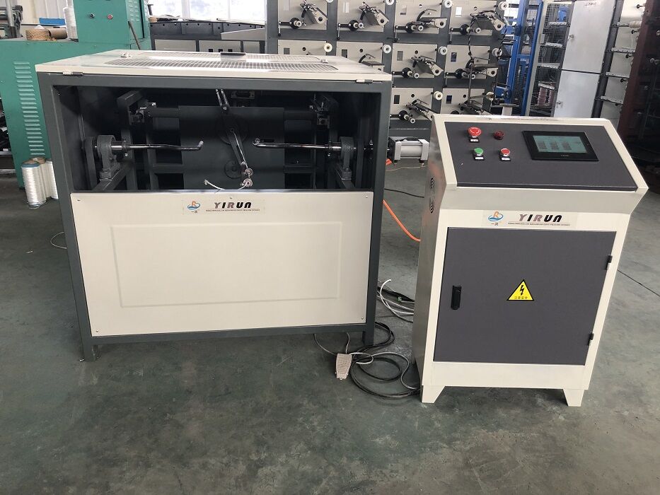 Semi Automatic Rope Coiler Coiling Machine For Winding Rope Reel Spool ...