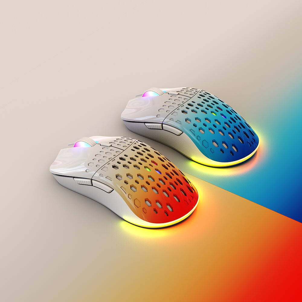 Ergonomic Ultra-lightweight Honeycomb Design Wired 6d Gaming Mouse ...