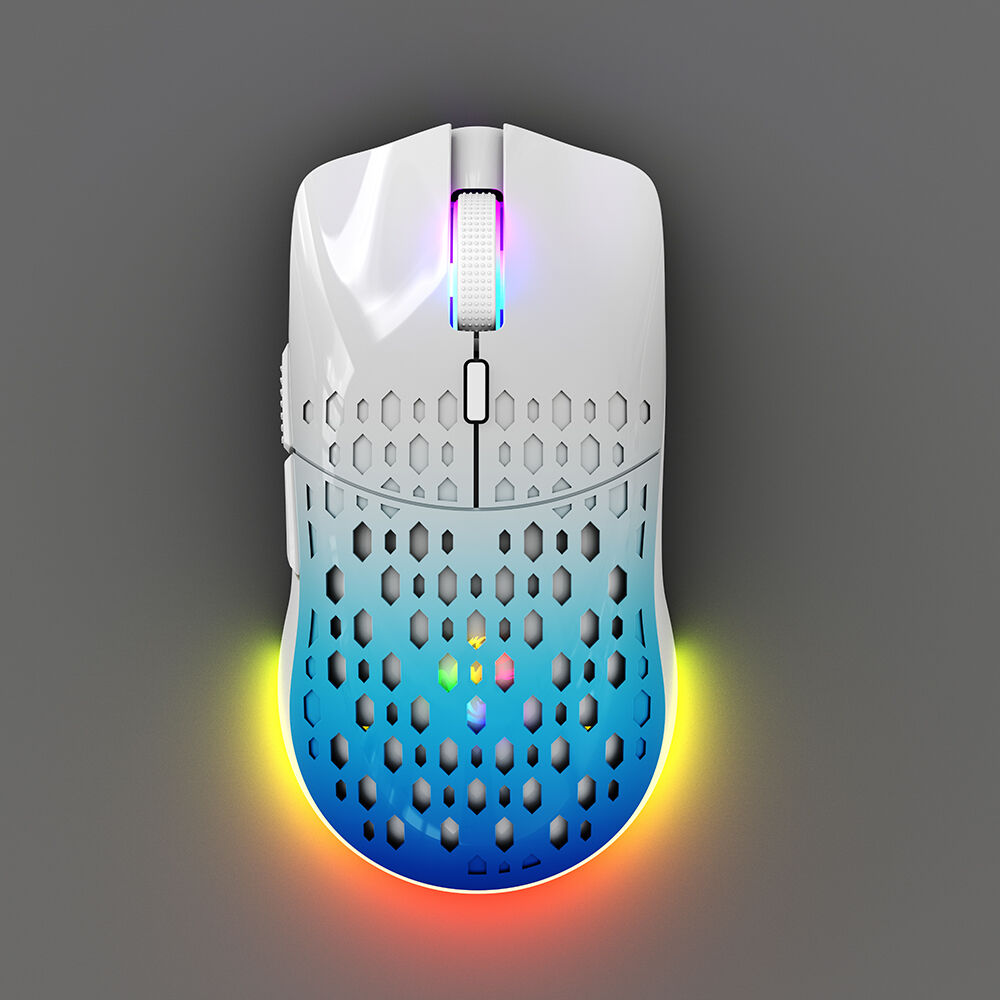 Ergonomic Ultra-lightweight Honeycomb Design Wired 6d Gaming Mouse ...