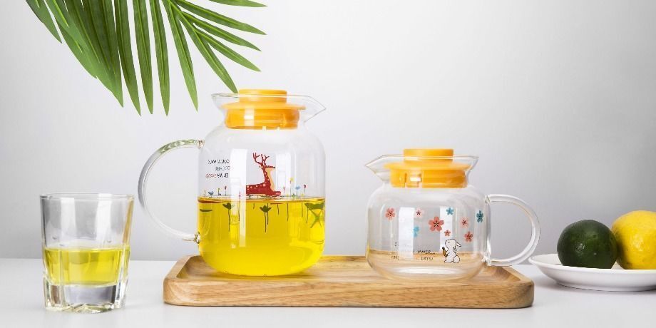 Buy Wholesale Hong Kong SAR Wholesale Glass Water Pitcher Oem Water Jug ...