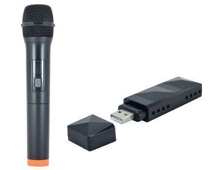 Portable Uhf Wireless Microphone System With Usb Receiver, Handheld ...