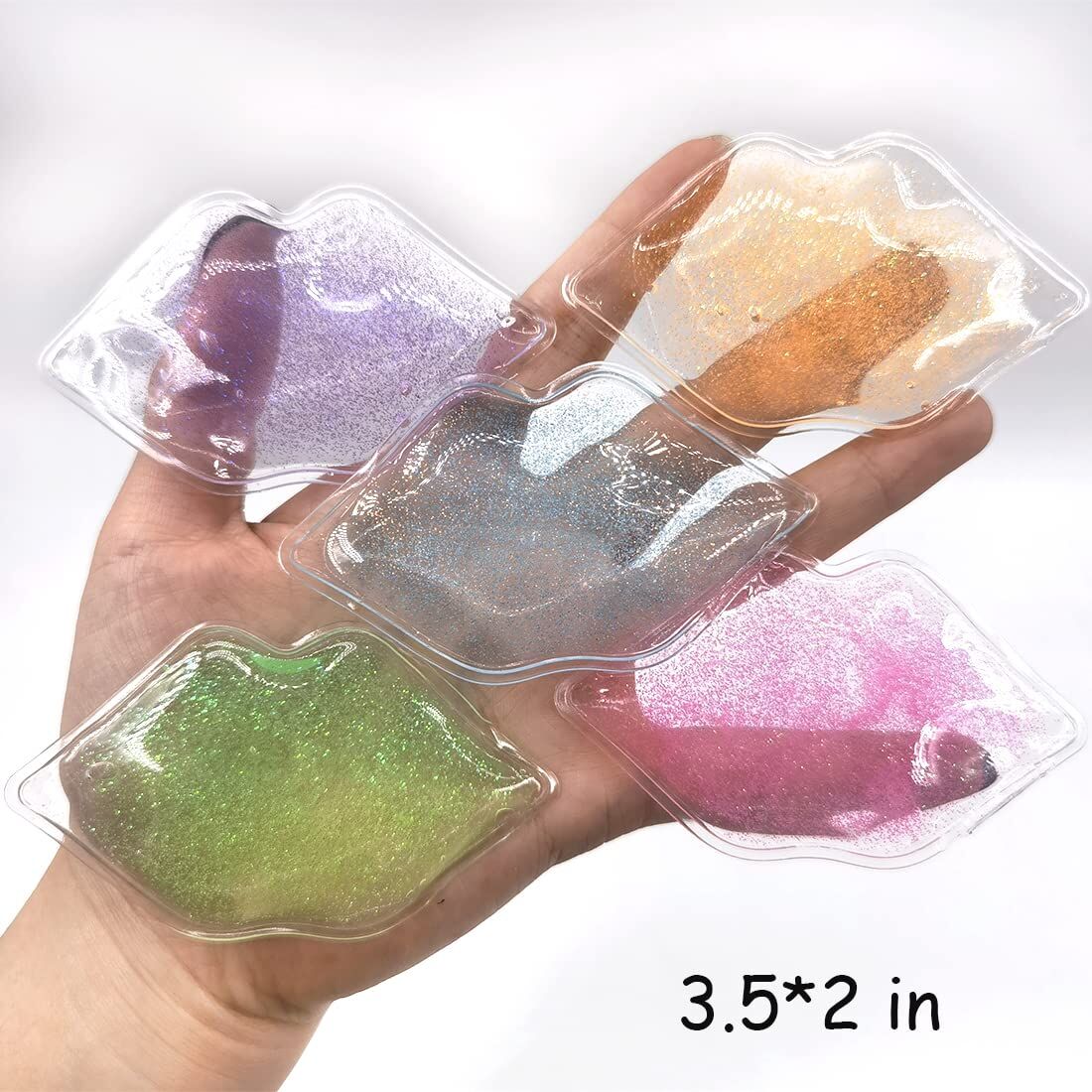 Hot Cold Lip Shaped Packs Beauty Care Cooling Pack Gel Ice Pack For ...
