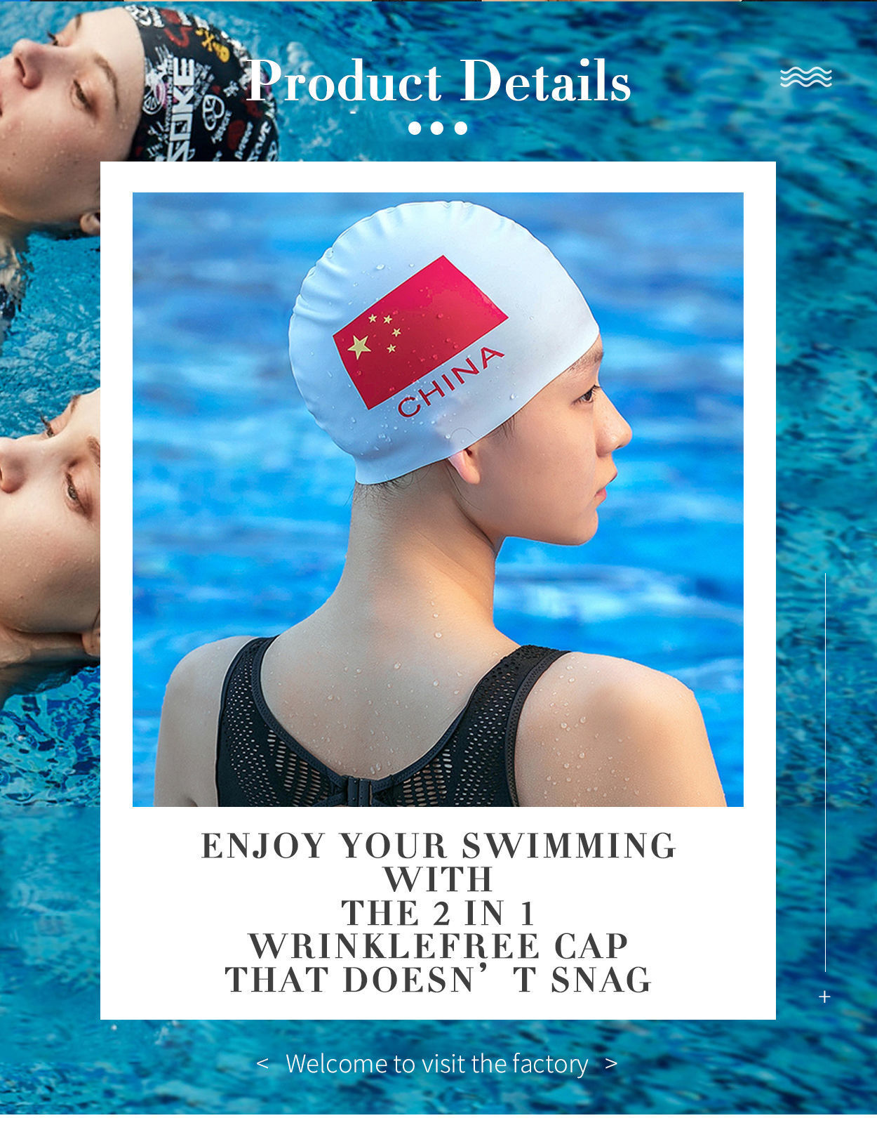 Buy Wholesale China Oem Cheap Custom Sports Hat Cartoon Swimcap ...