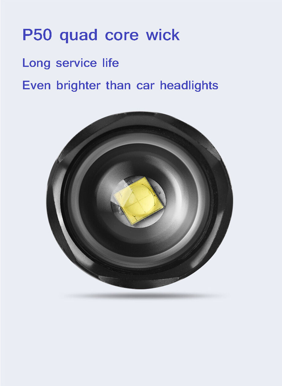 Buy Wholesale China New Retractable Zoom P50 Strong Light Flashlight ...