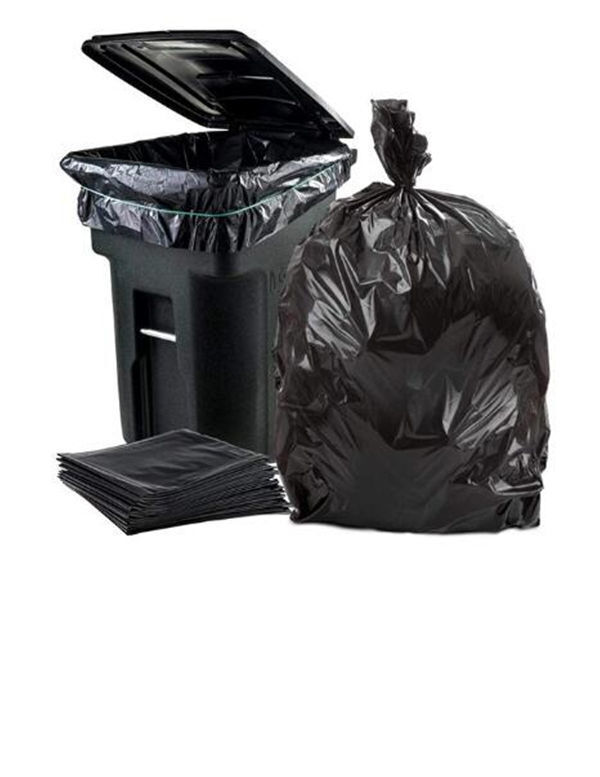 Pe Plastic Trash Bags In Different Sizes For Waste Management - Buy ...