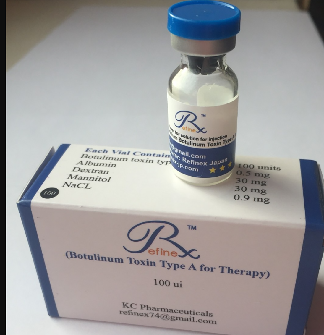 Buy Wholesale China New Dyspor Xeomins Refinex Inntox Botula X Wrinkle ...