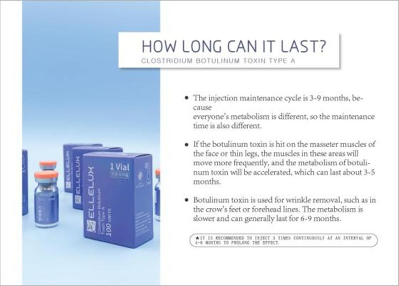 Buy Wholesale China Ellelux Botulax's Toxin Type A 100 Units Injection ...