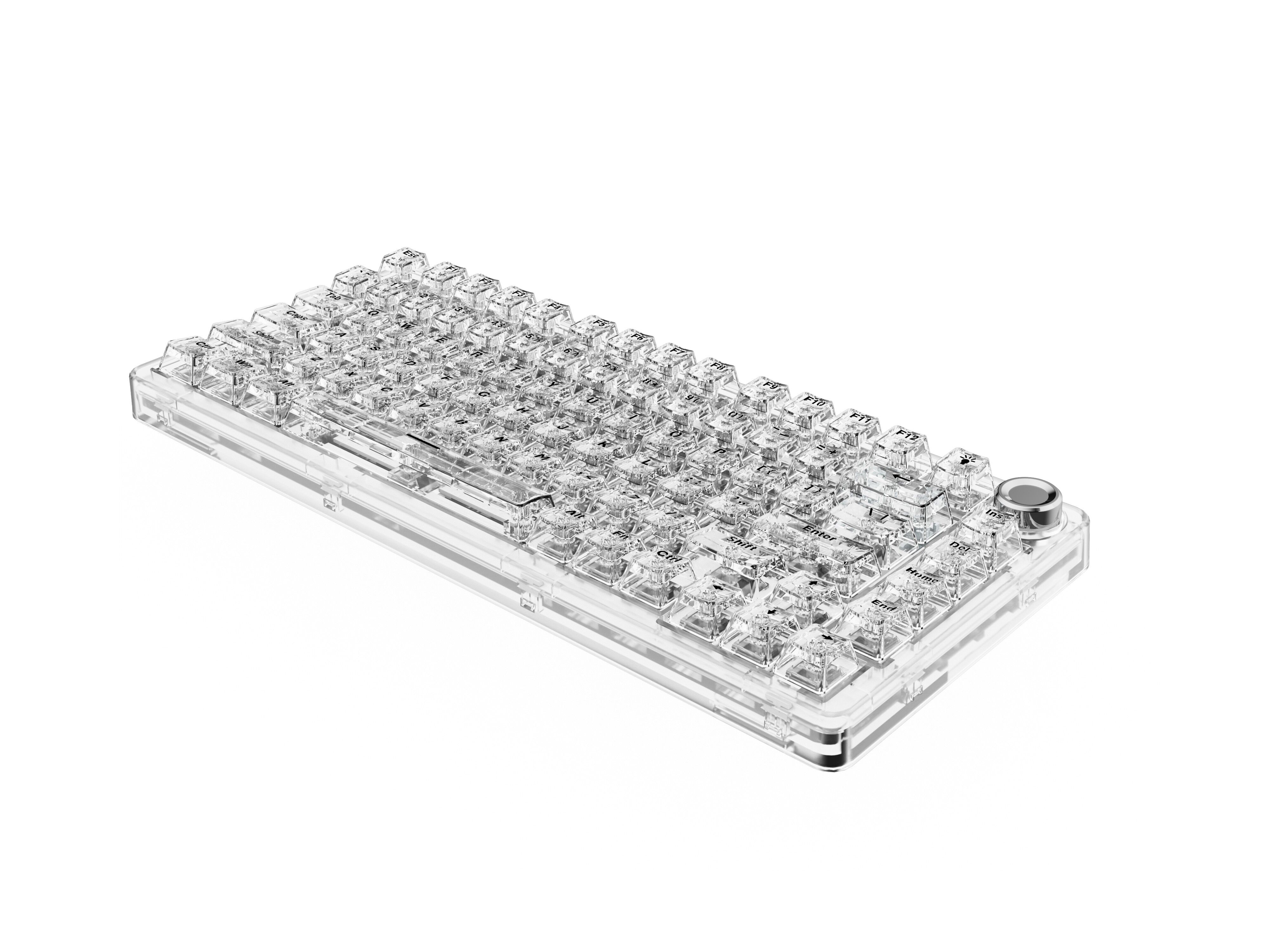 Buy Wholesale China Transparent Wired Mechanical Keyboard Aluminium ...